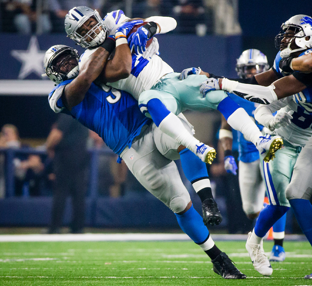NFL Won't fine Lions' Robinson for hit on Zeke : r/nfl